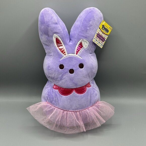 Peeps | Toys | Peeps Dress Up Bunny Plush 2 Purple Ballerina Tutu ...